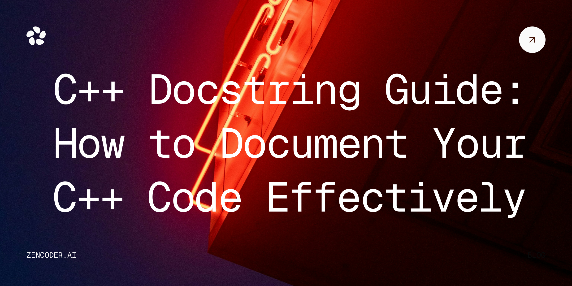 C++ Docstring Guide: How to Document Your C++ Code Effectively